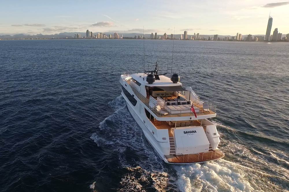 Adagold Luxe holds a launch party on Sahana for a cruise around Sydney ...